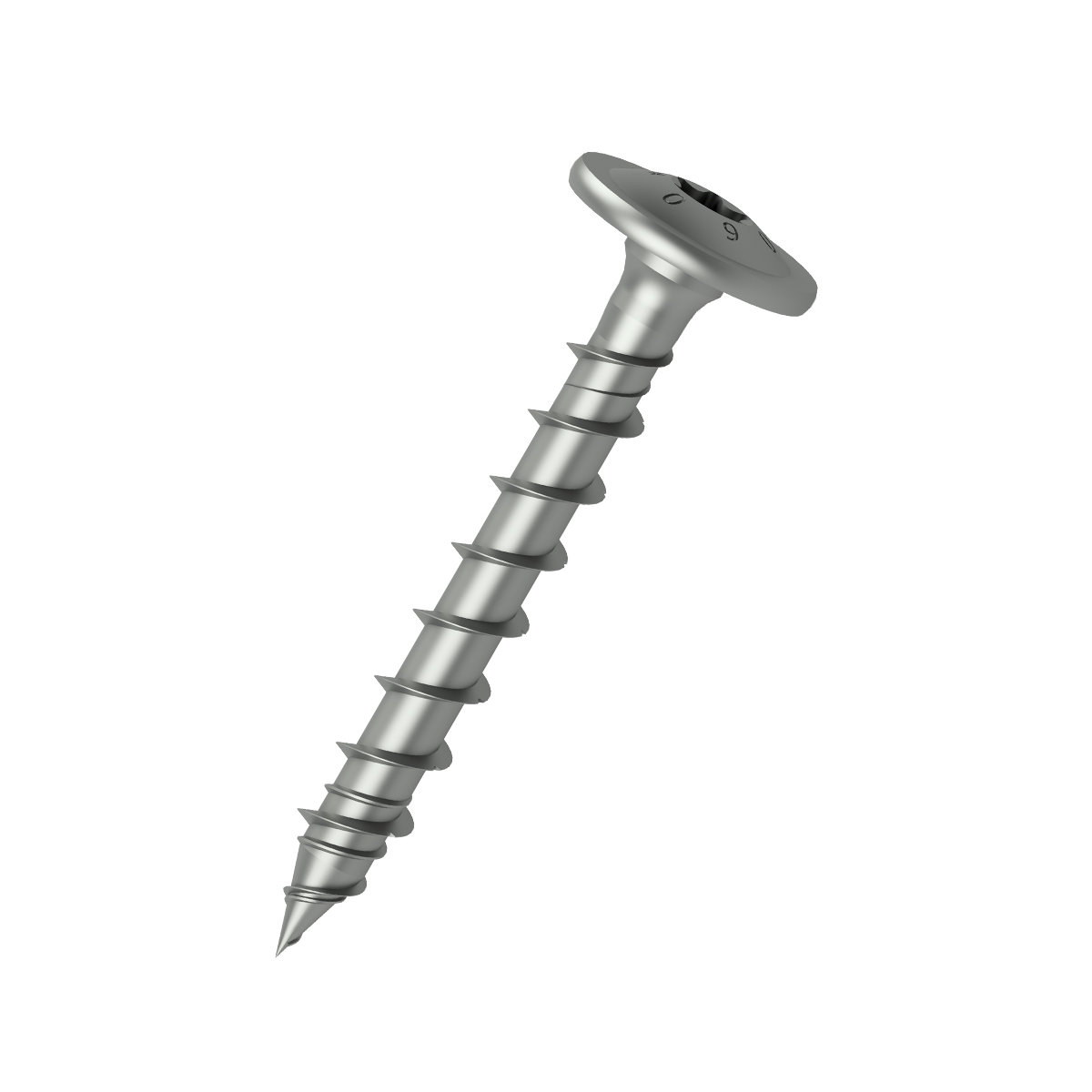 Vis 8x240mm - Tête Plate - Bte 50 Pie - STARDRIVE GPR - Filetage ...